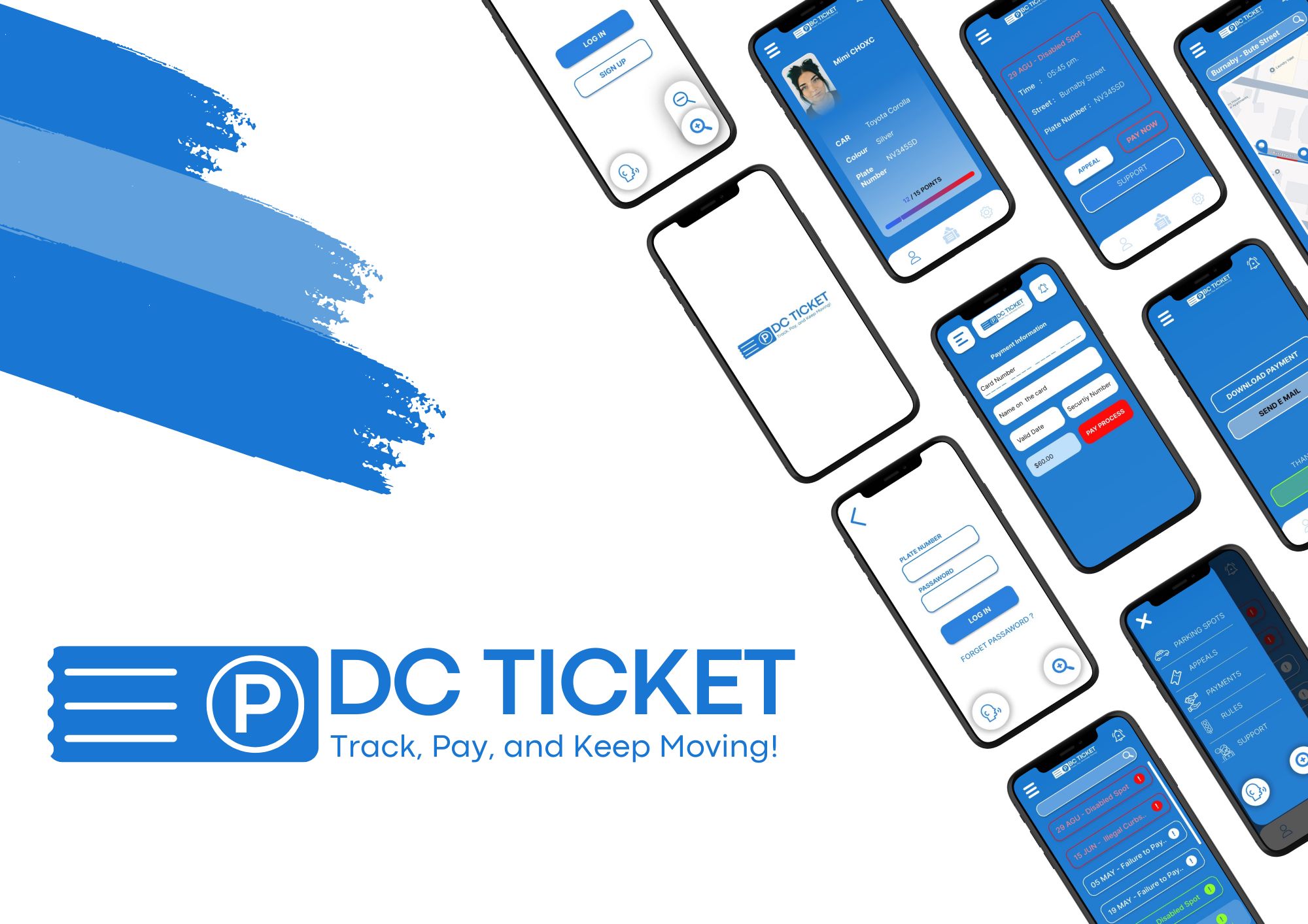 DC Ticket App - UX/UI Case Study