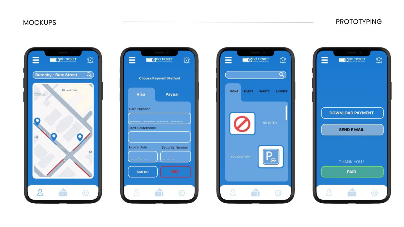 DC Ticket App - Government Services UX/UI Case Study | Islam Erkale